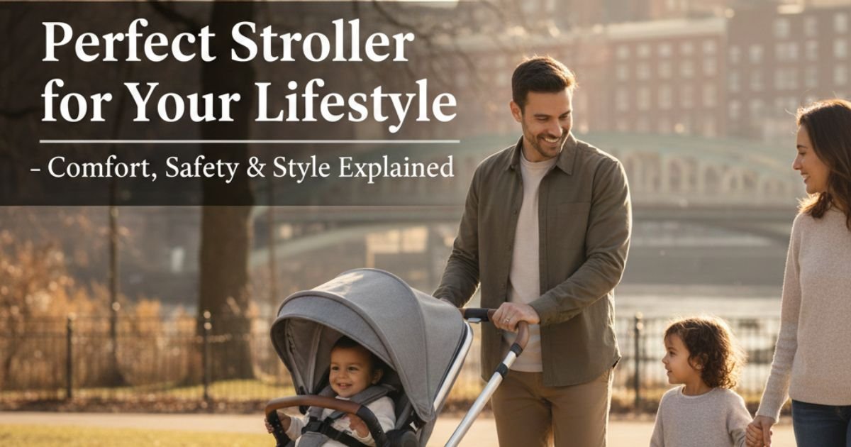 Perfect Stroller for Your Lifestyle Comfort, Safety & Style Explained